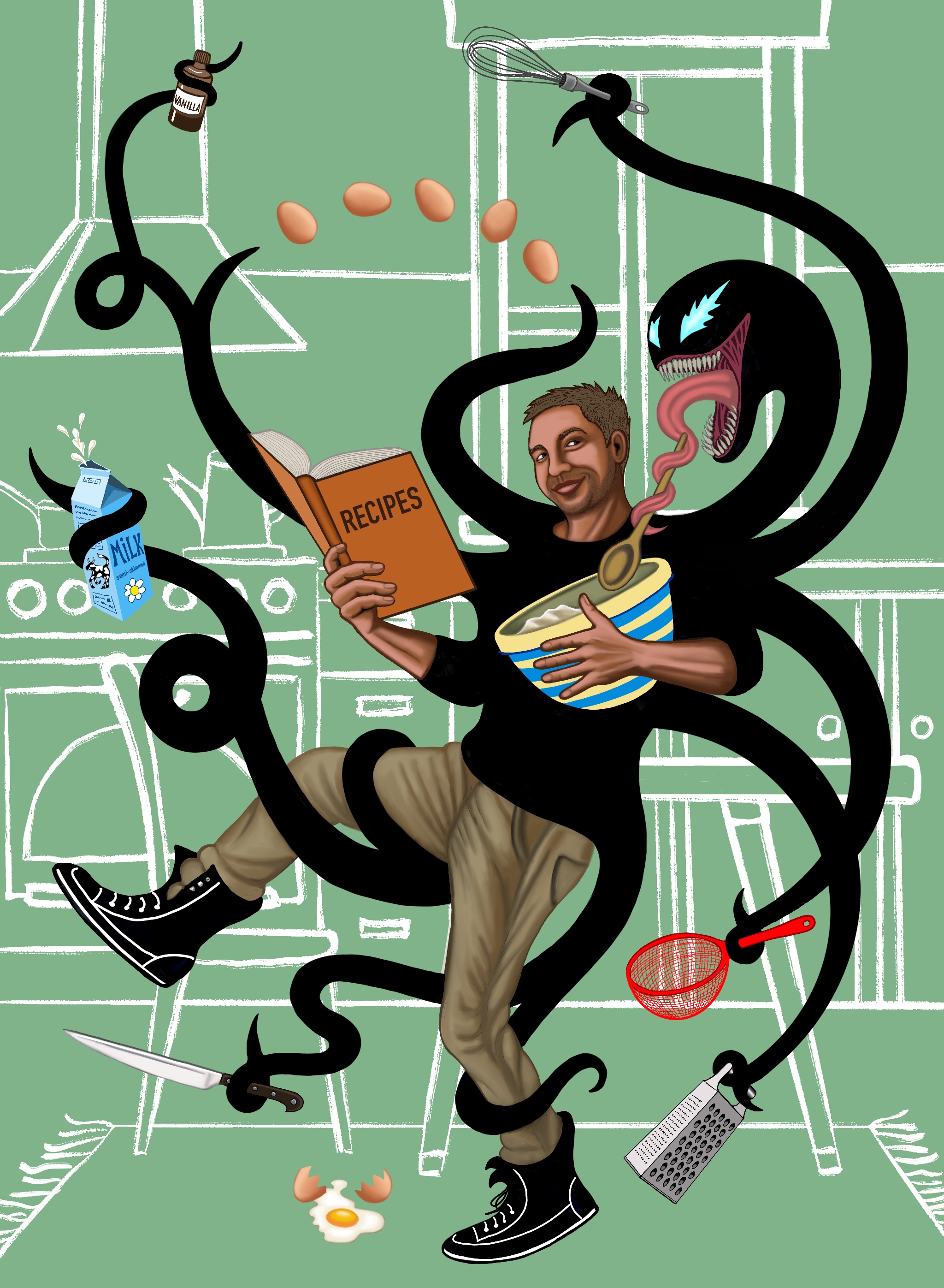 Multitasking - mific - Venom (Marvel Movies) [Archive of Our Own]