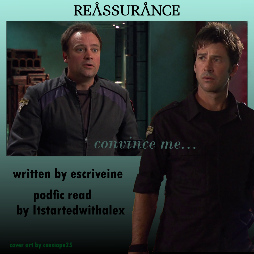 Cover Art for "Reassurance" [Podfic and Fic] - cassiope25 - Stargate ...