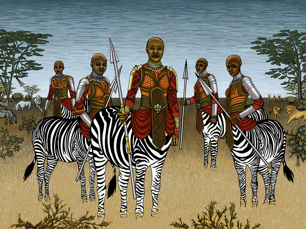 Dora Milaje Cavalry - mific - Black Panther (Marvel Movies) [Archive of ...