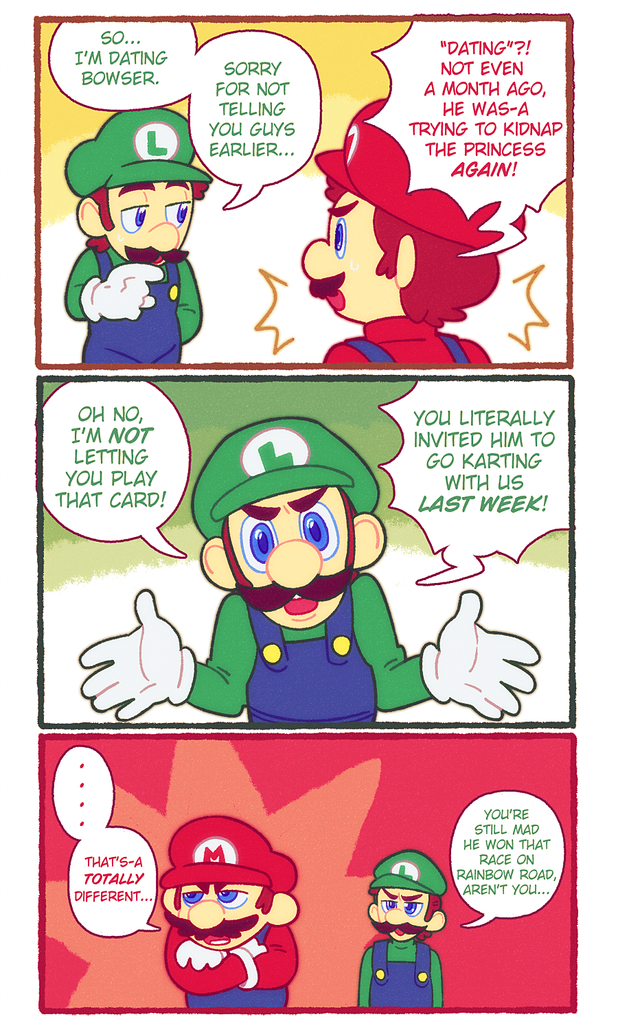 Your Brother Is in Another Castle?! - Chapter 2 - Samifer - Super Mario & Related Fandoms ...