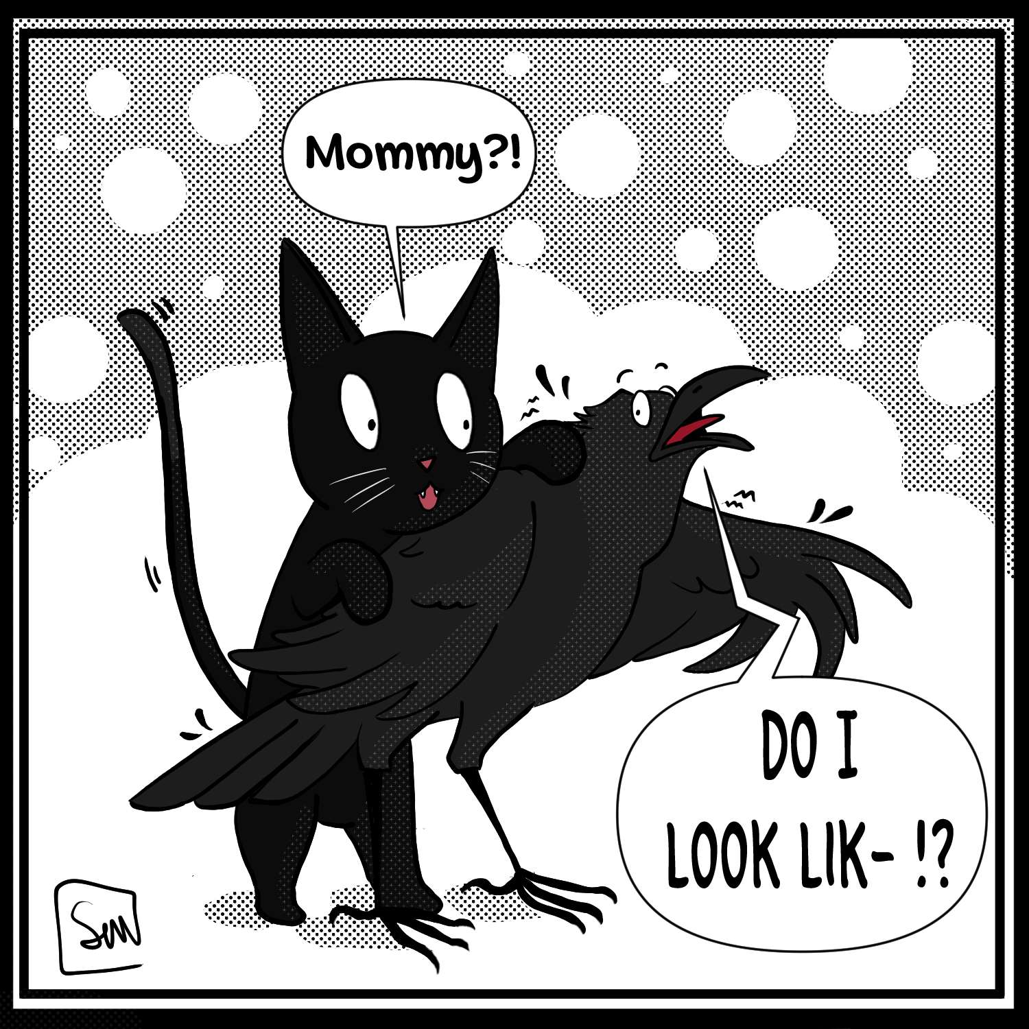 The Story of a Cat and the Raven Who Taught Her to Jump - Odalyn - The ...
