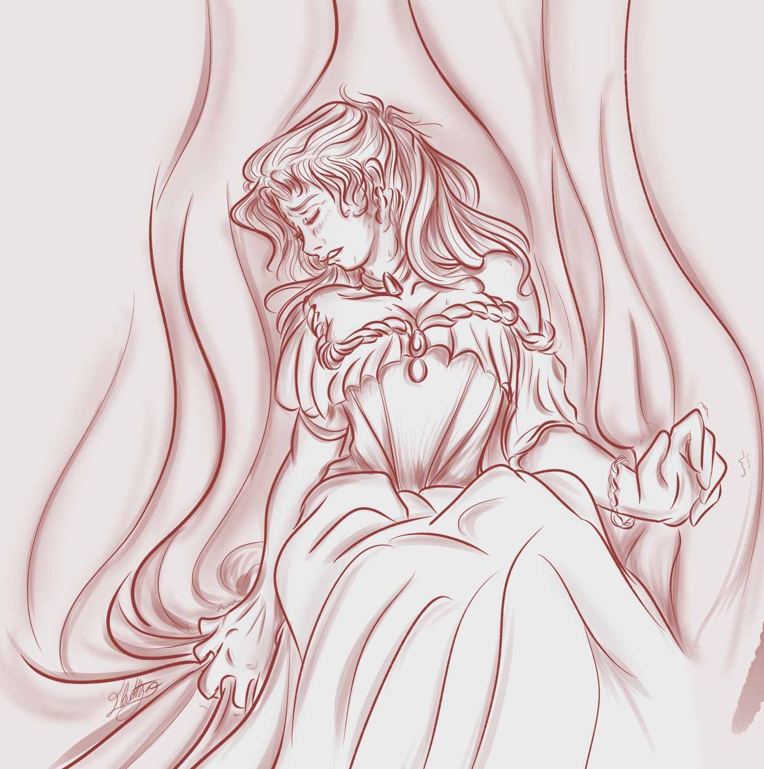 [Artworks] "Carte Blanche" - illustrations - Elenthya - Good Omens (TV) [Archive of Our Own]