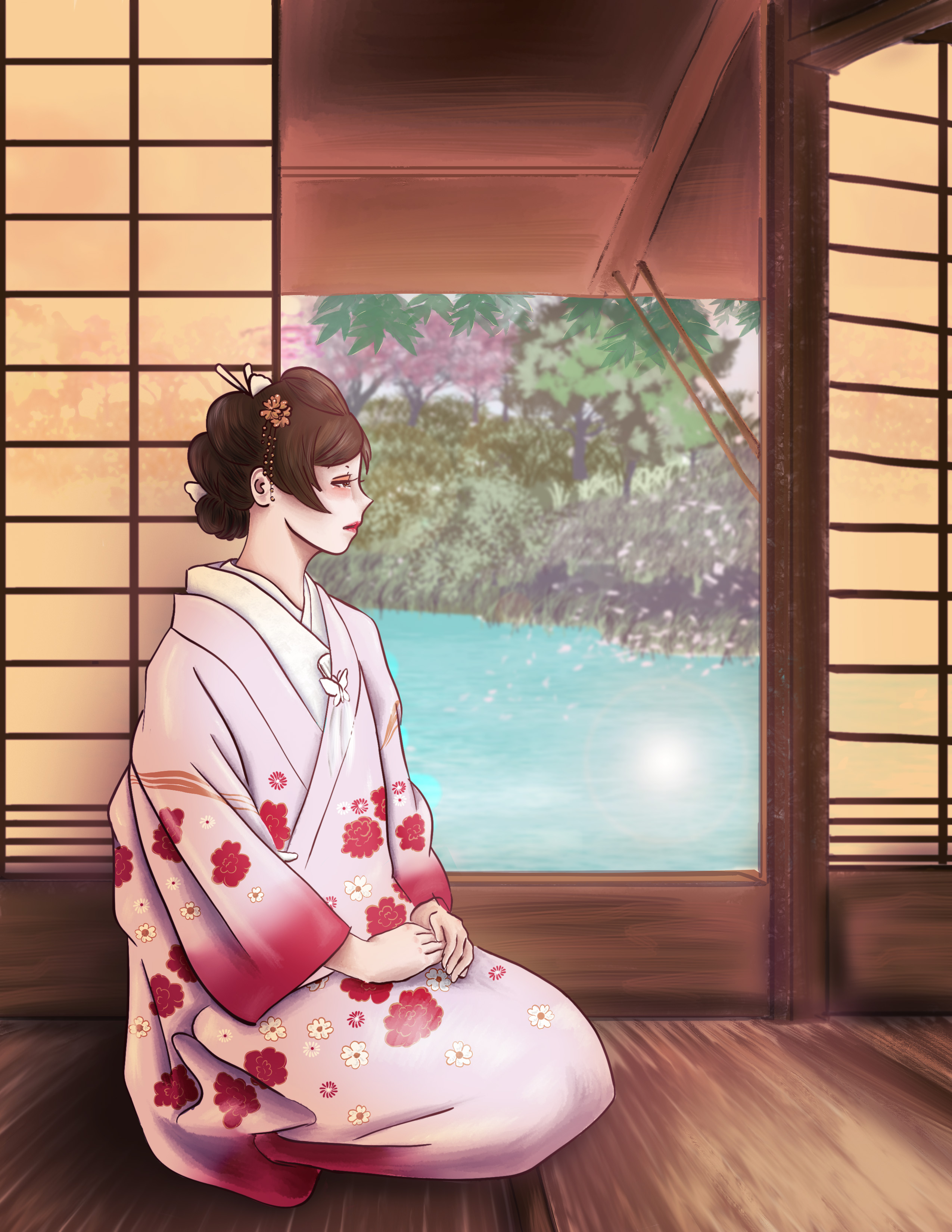 [Art] The Sacrificial Bride and the Captive Kami - KiKitsune - Kamisama ...