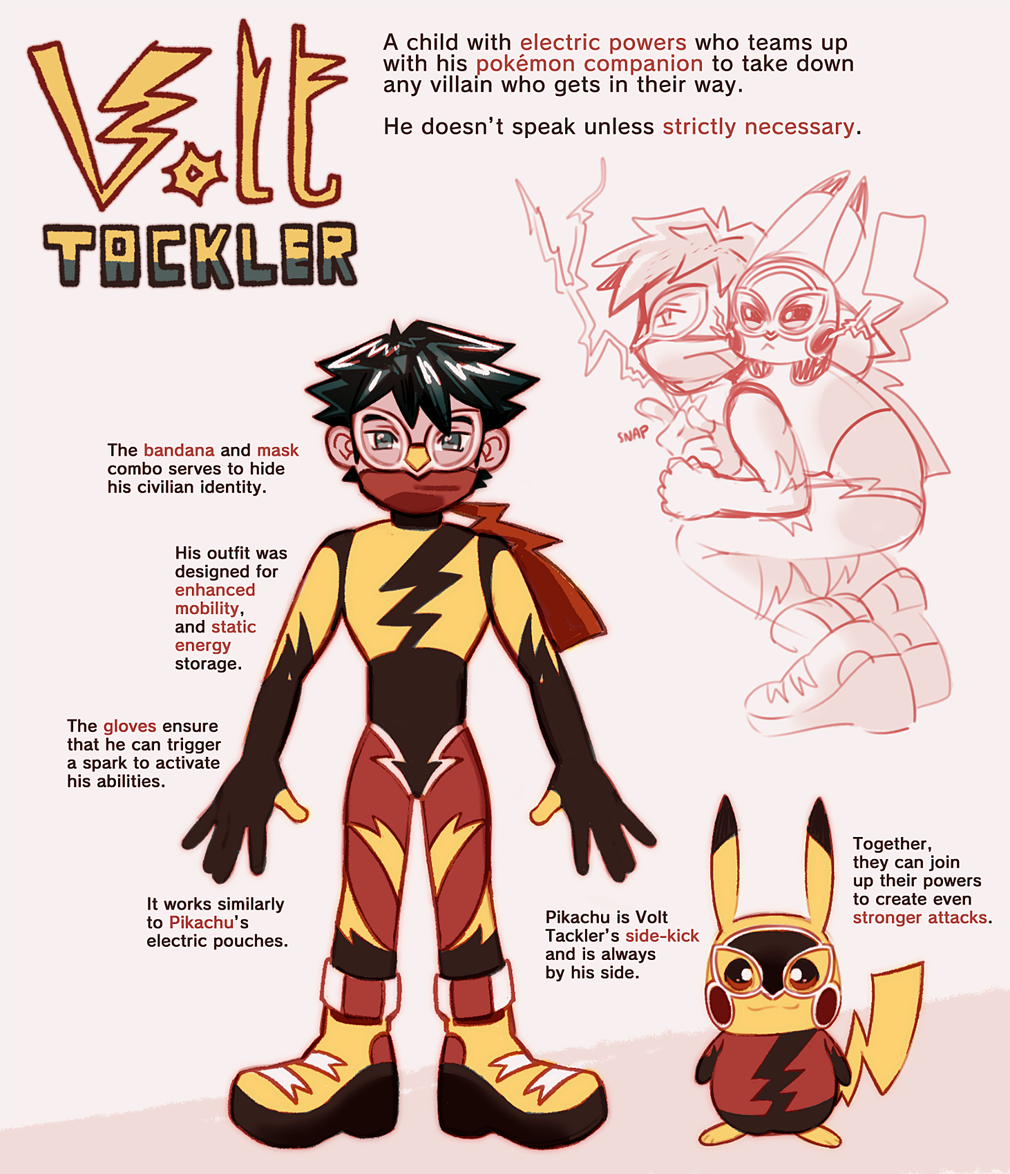 Volt Tackler - Samifer - Pocket Monsters | Pokemon (Main Video Game Series) [Archive of Our Own]