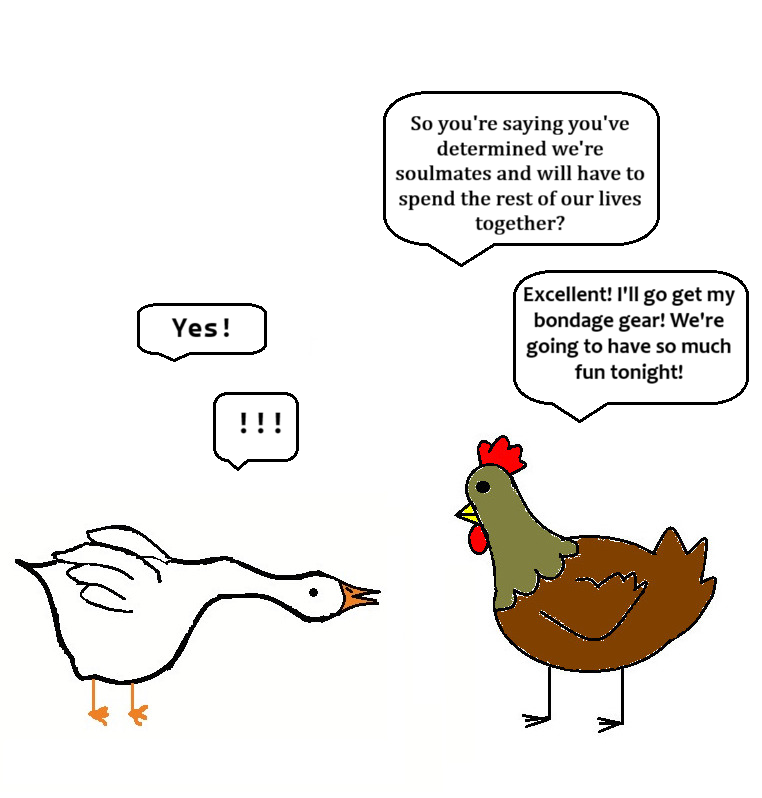 Cluck Cluck Goose - donutsweeper - Original Work [Archive of Our Own]