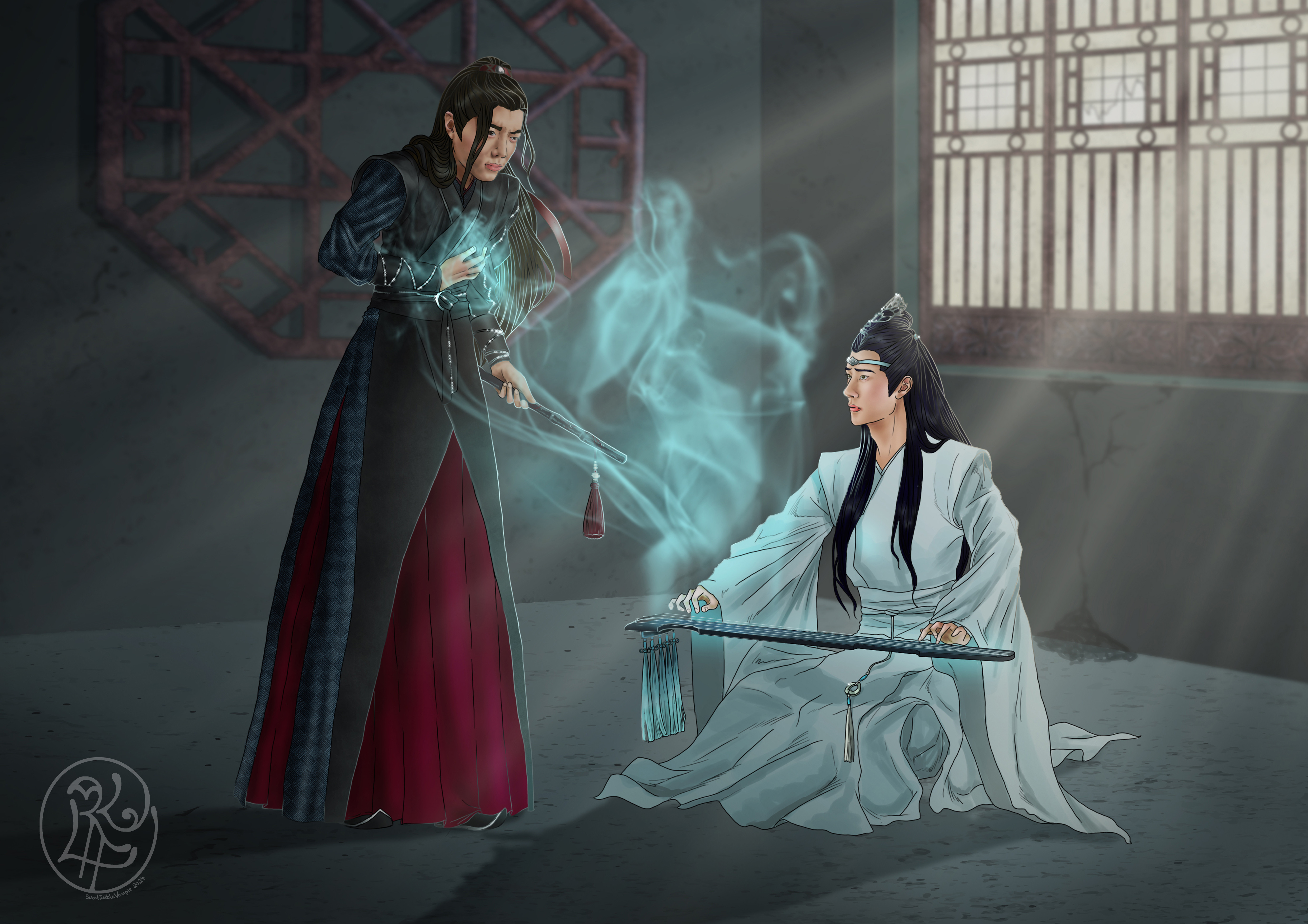 [Art] looked so alive, turns out I'm not real - Sweetlittlevampire - 魔道祖师 - 墨香铜臭 | Módào Zǔshī ...