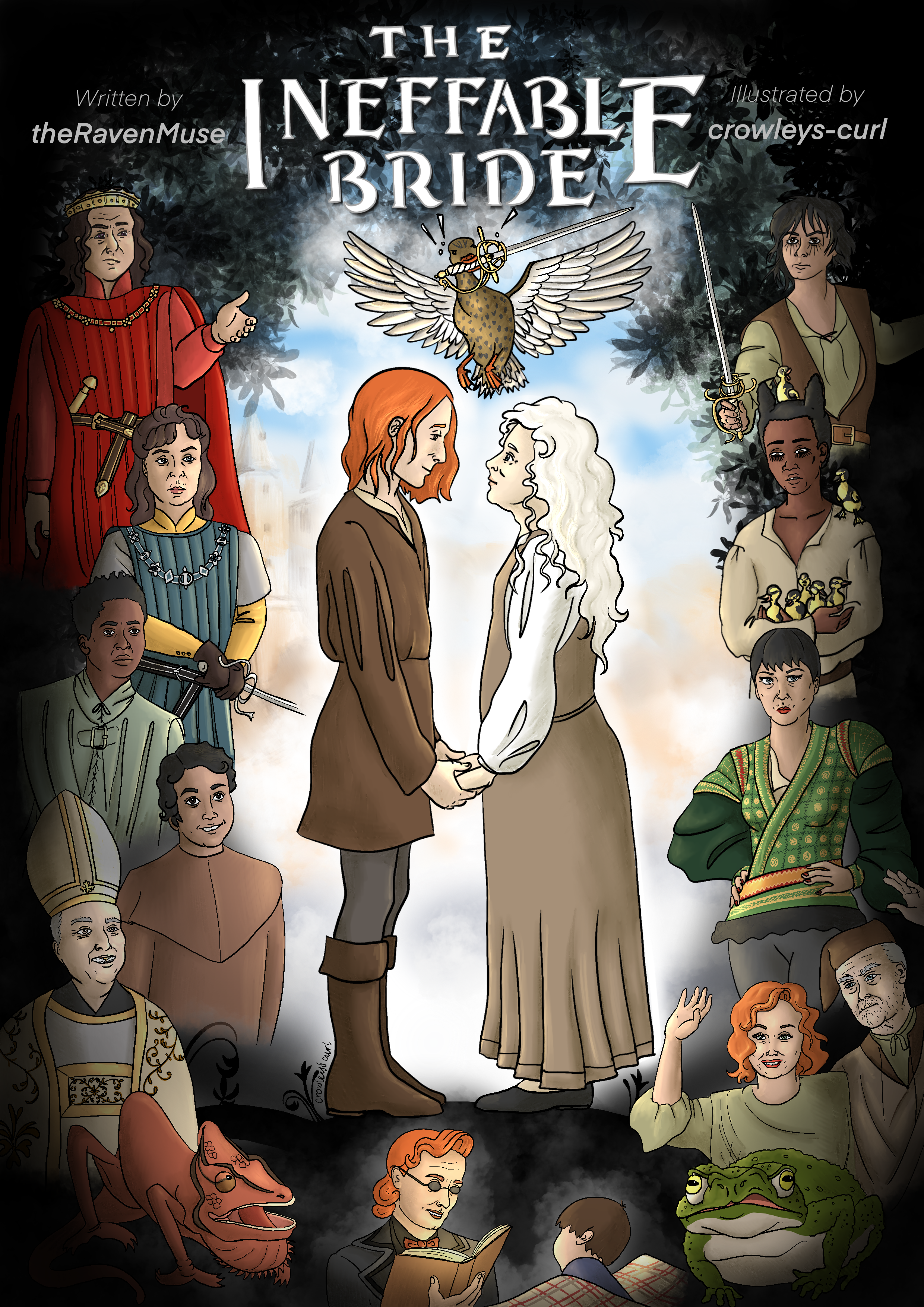 The Ineffable Bride - Artwork - Chapter 1 - crowleys_curl, theRavenMuse - Multifandom [Archive ...