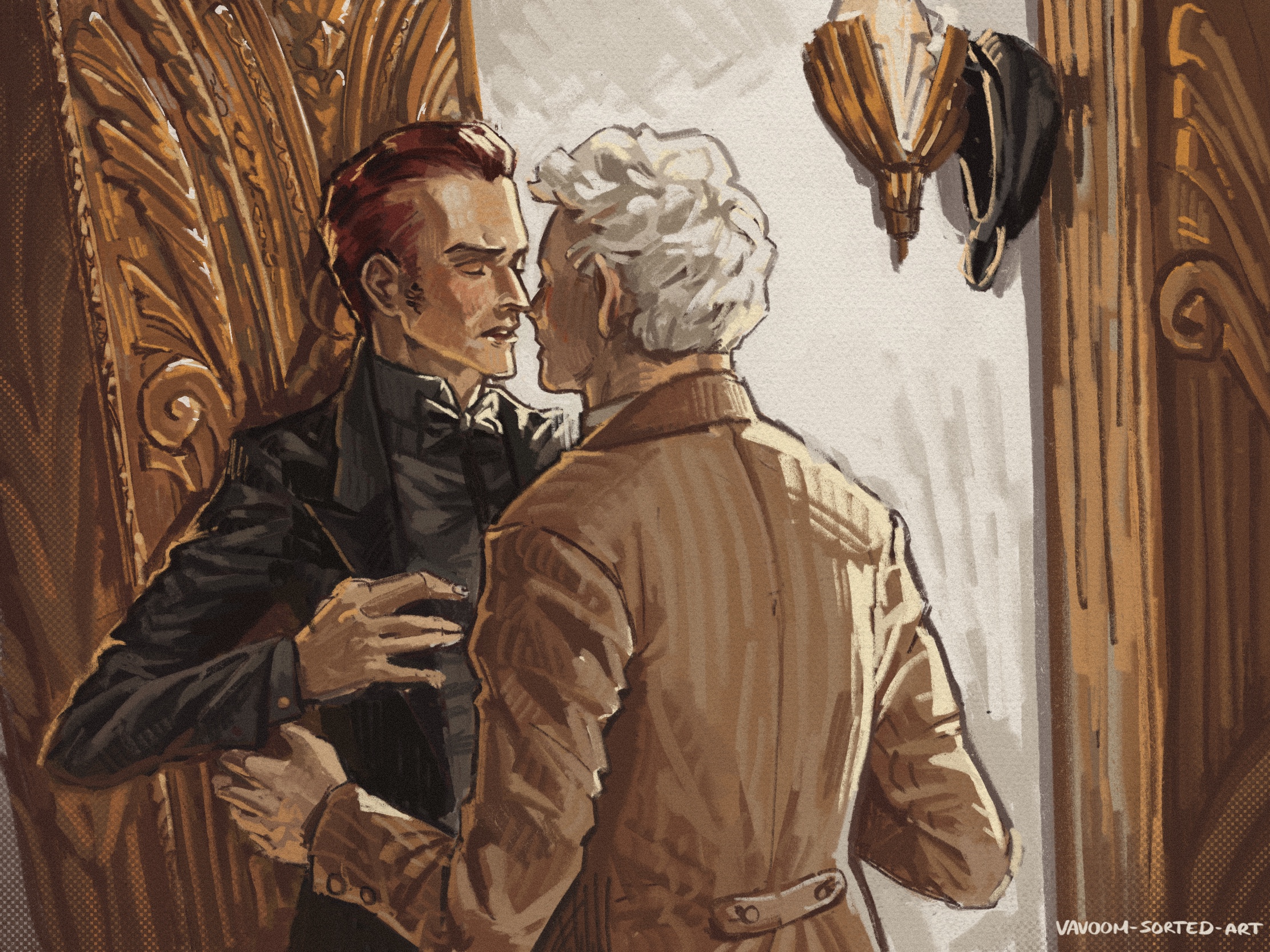 puttin’ on the ritz - moonyinpisces - Good Omens (TV) [Archive of Our Own]