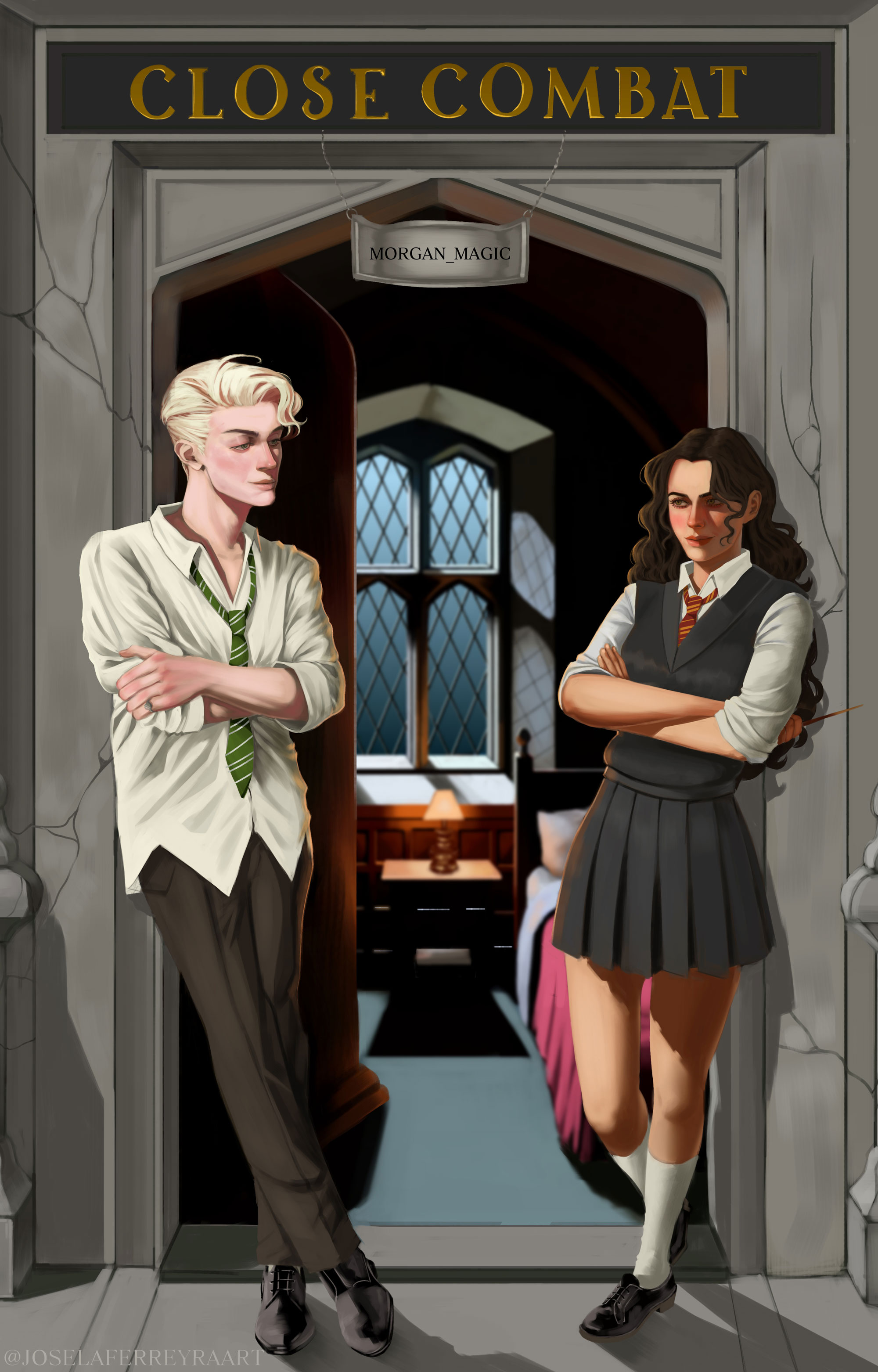 Close Combat - Chapter 1 - morgan_magic - Harry Potter - J. K. Rowling [Archive of Our Own]