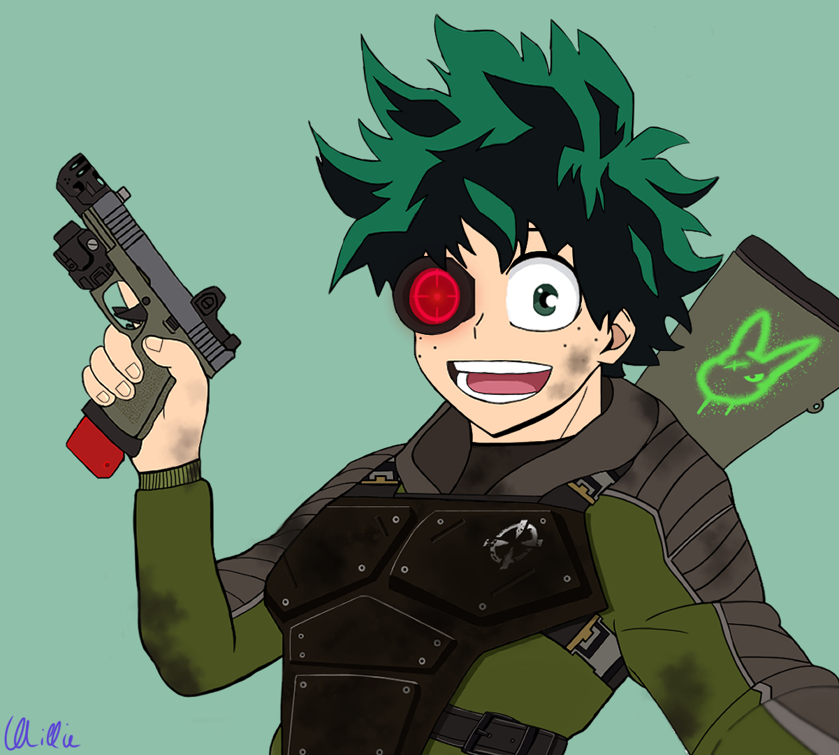 Sharp-Shooter - NoBookmarksJustFanart - 僕のヒーローアカデミア | Boku no Hero ...
