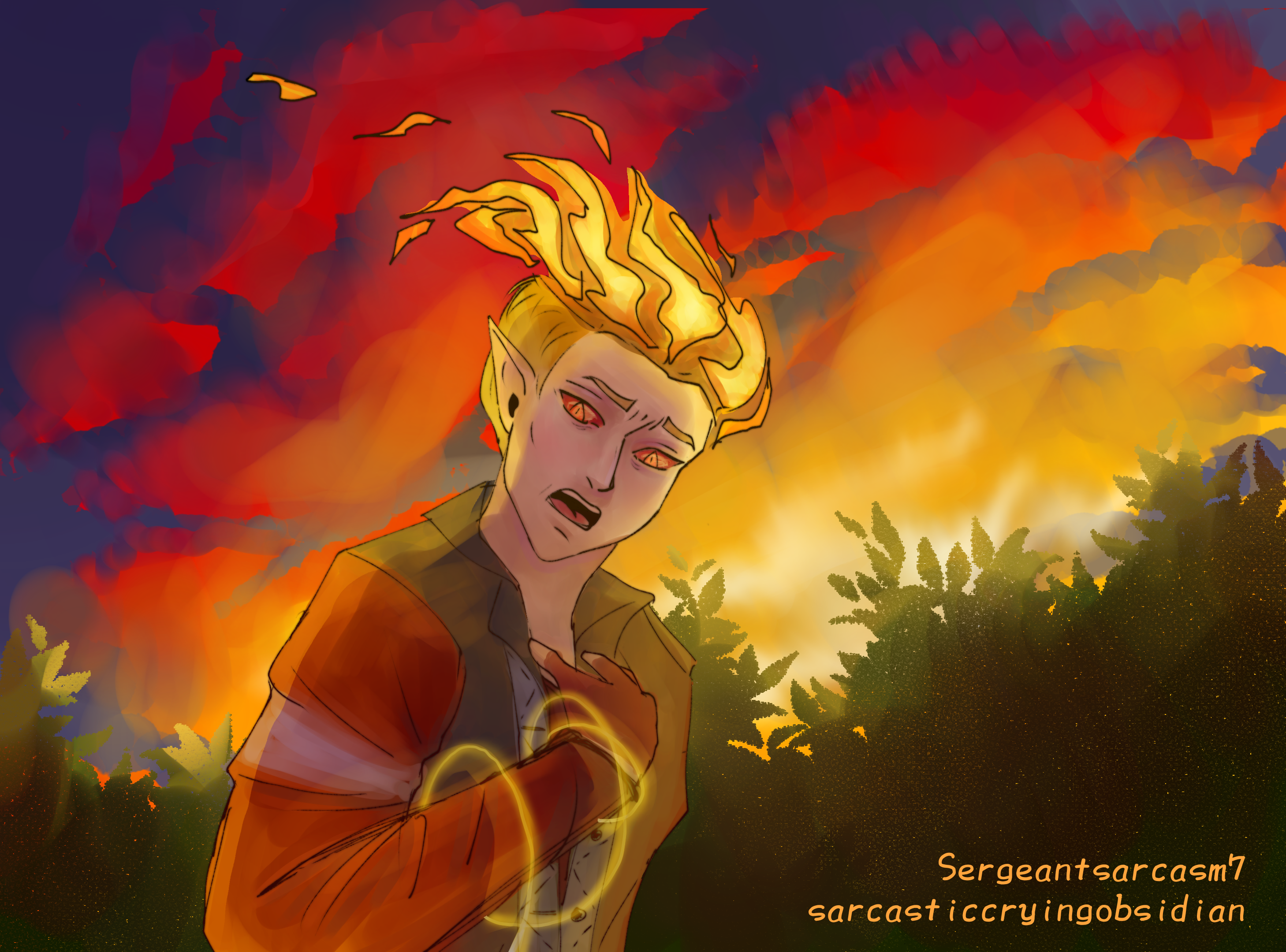 [Art] hi—hi, I'm so sorry - SergeantSarcasm7 - 3rd Life | Last Life SMP ...