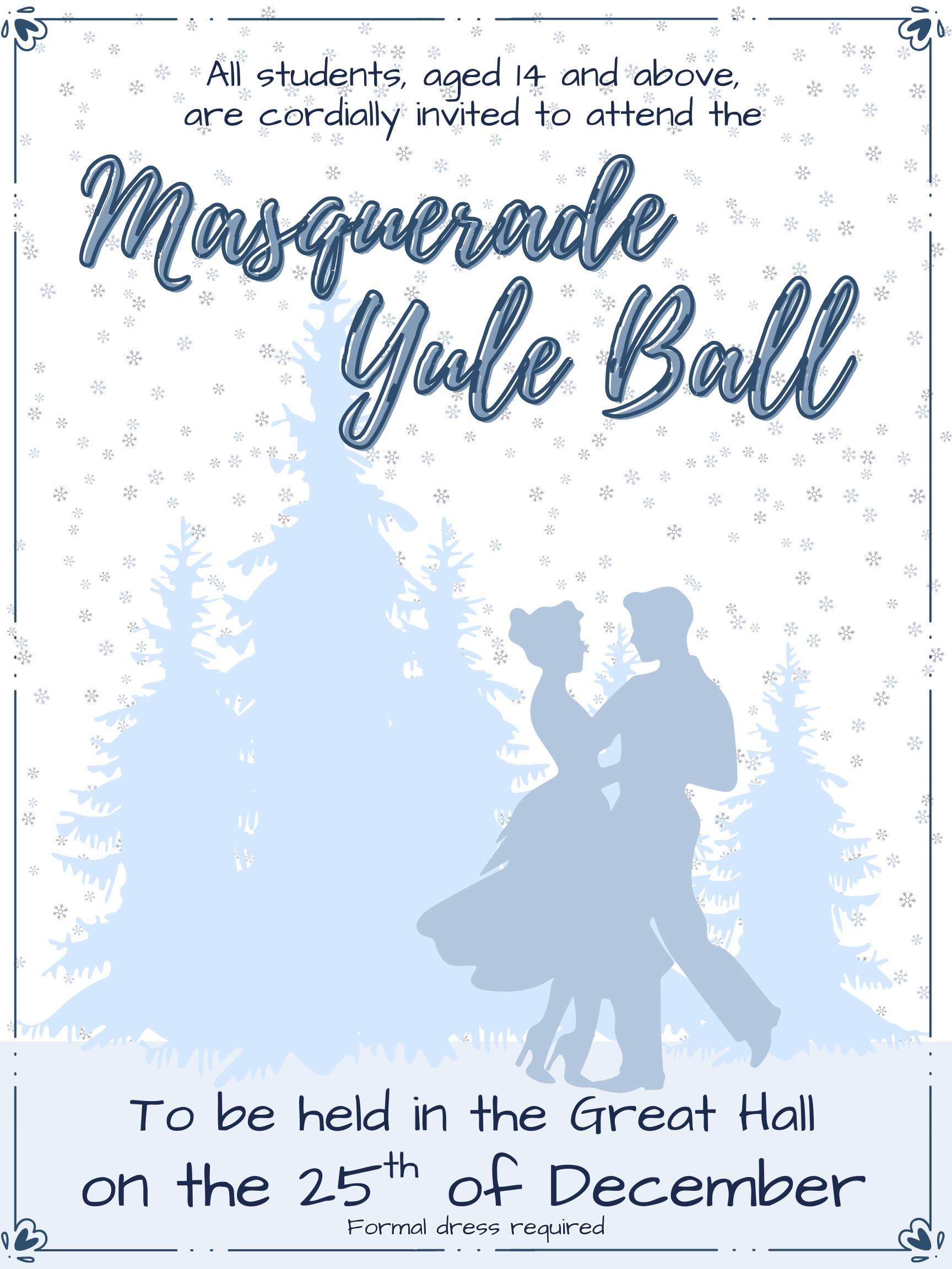 Once Upon a Yule Ball - Chapter 1 - Have_a_Little_Faith - Harry Potter ...