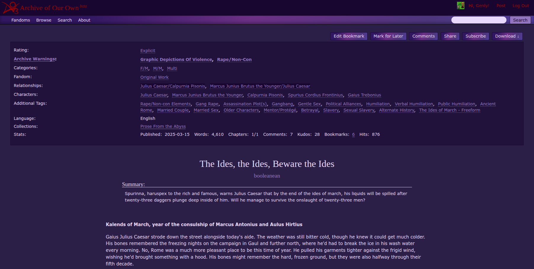 Labyrinth (Ellipsus) AO3 Site Skin - Geekly - Multifandom [Archive of ...