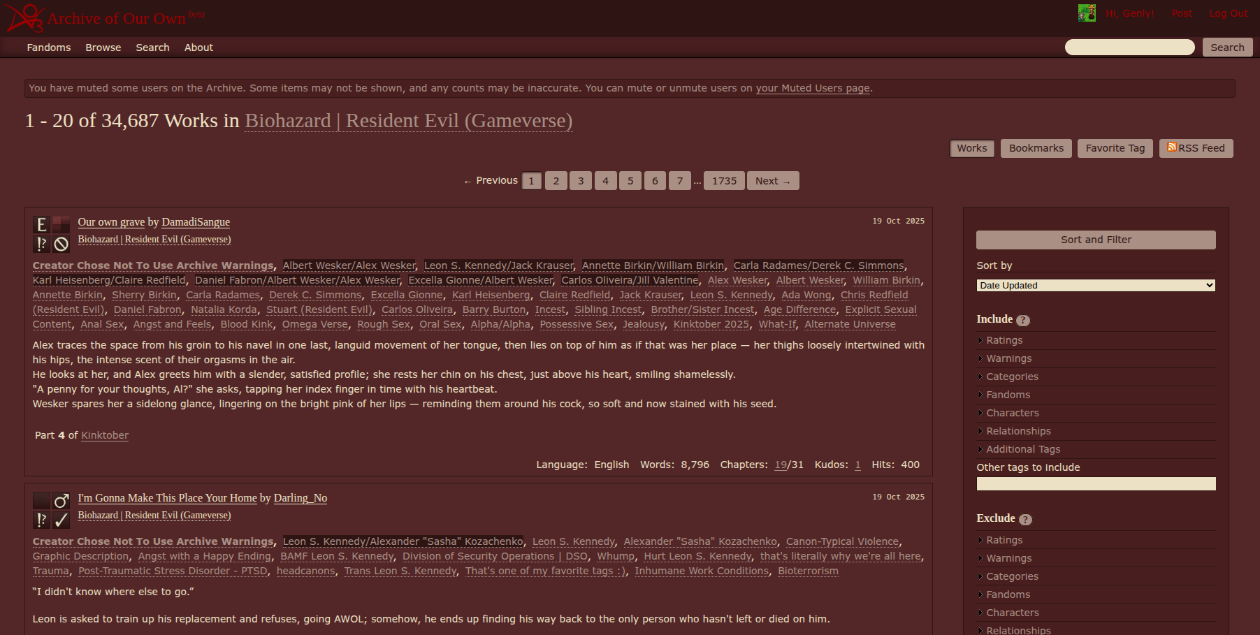 Red Velvet (Ellipsus) AO3 Site Skin - Geekly - Multifandom [Archive of ...
