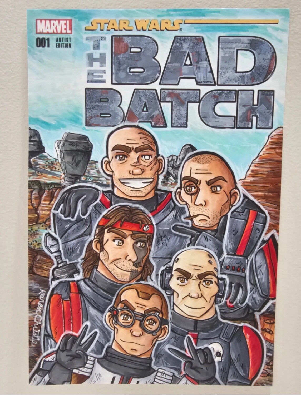 Bad Batch comic - ryuuri - Star Wars - All Media Types [Archive of Our Own]