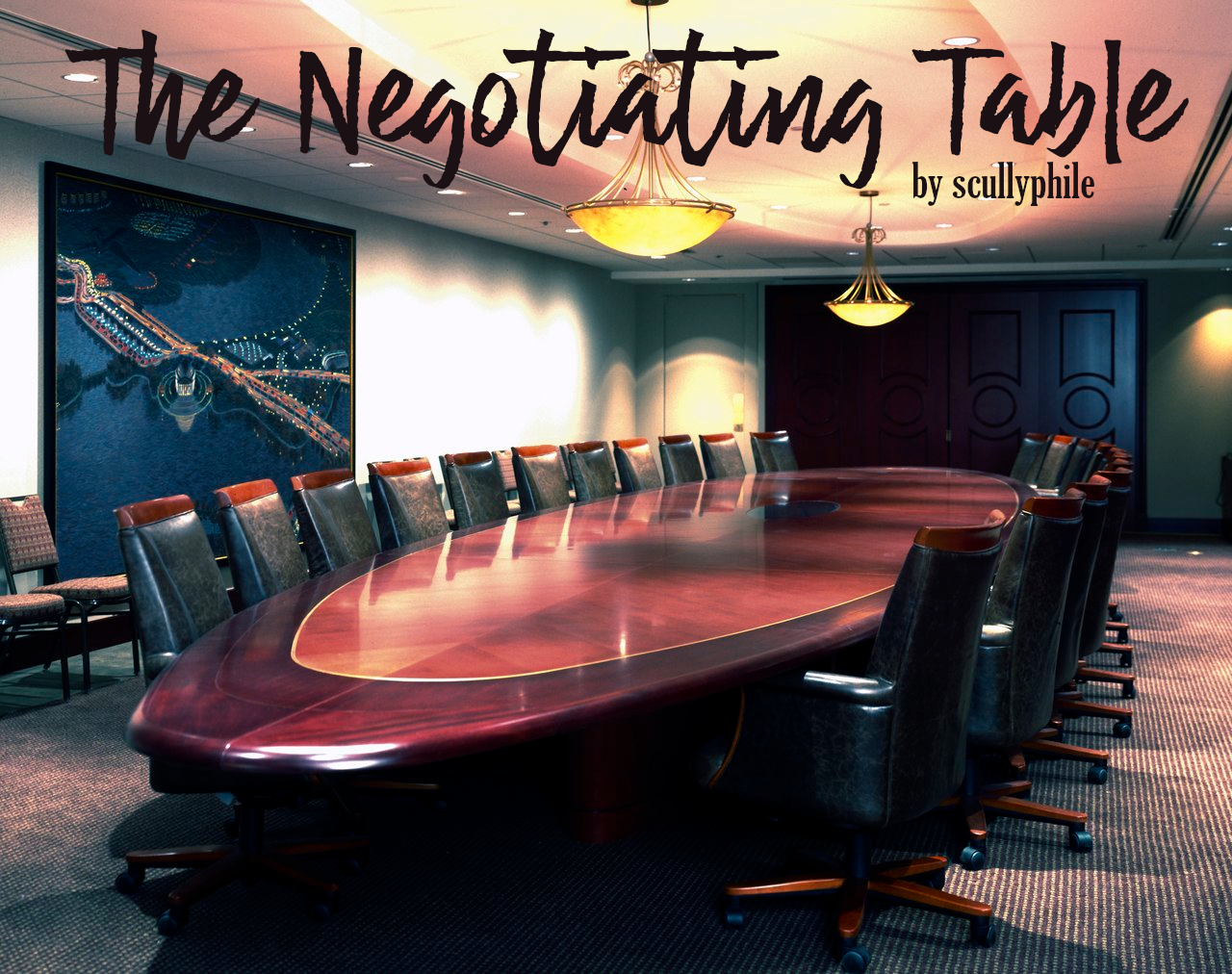 The Negotiating Table - scullyphile - Good Omens - Neil Gaiman & Terry Pratchett [Archive of Our ...