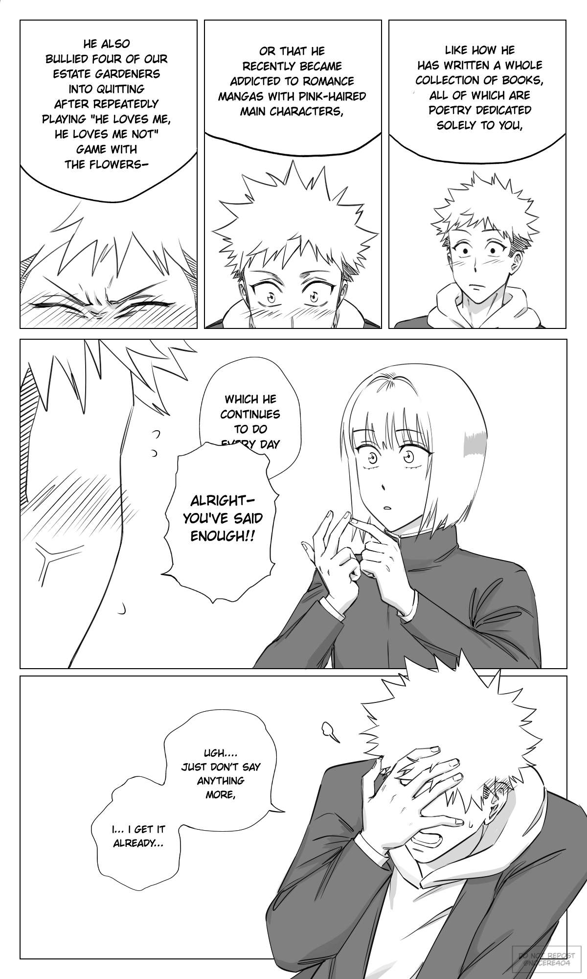 Art archive of Sukuita crack AUs - Chapter 4 - nocere404 - 呪術廻戦 ...